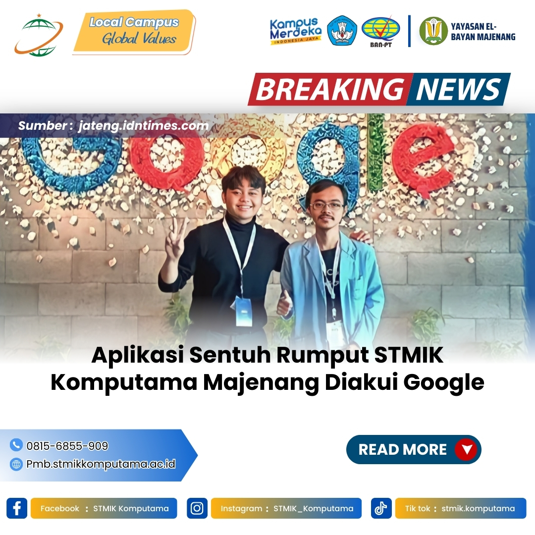 UNDANGAN KOMPETISI DI Google Indonesia (HACKFEST 2024) - STMIK komputama Majenang