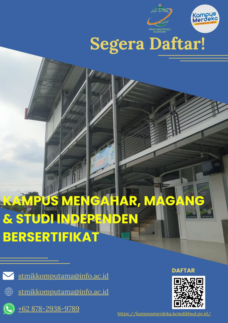 UNDANGAN Pendaftaran Program Kampus Mengajar Angkatan 7 Tahun 2024 - STMIK komputama Majenang